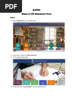 Student Registration and Enrollment Form Process On RGPV Portal | PDF ...