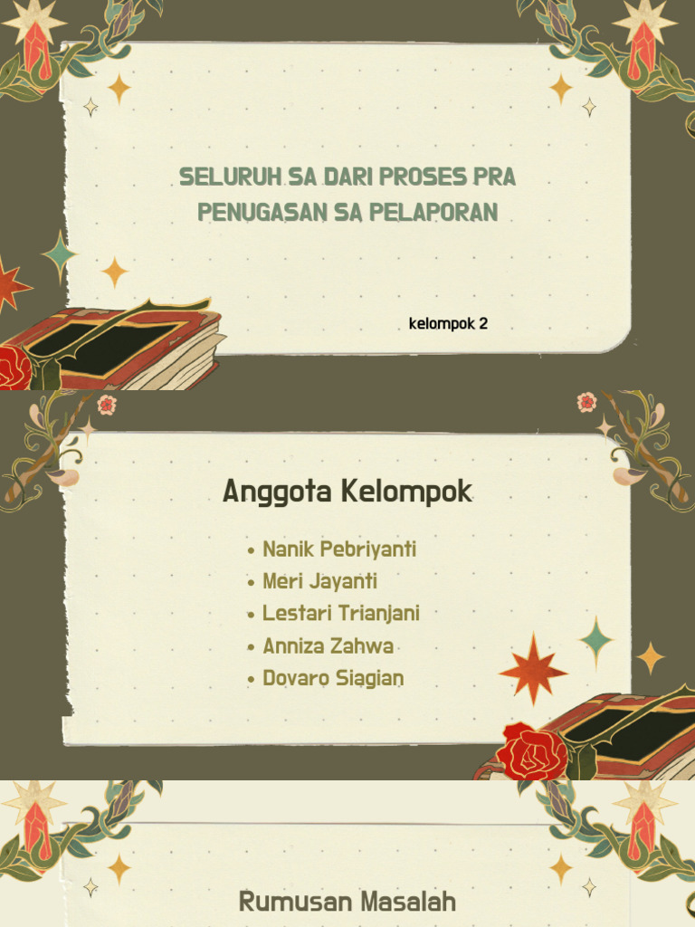 Bahan Presentasi Laporan Audit | PDF