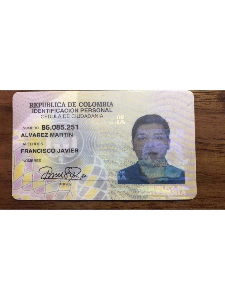 Cédula cara Francisco | PDF