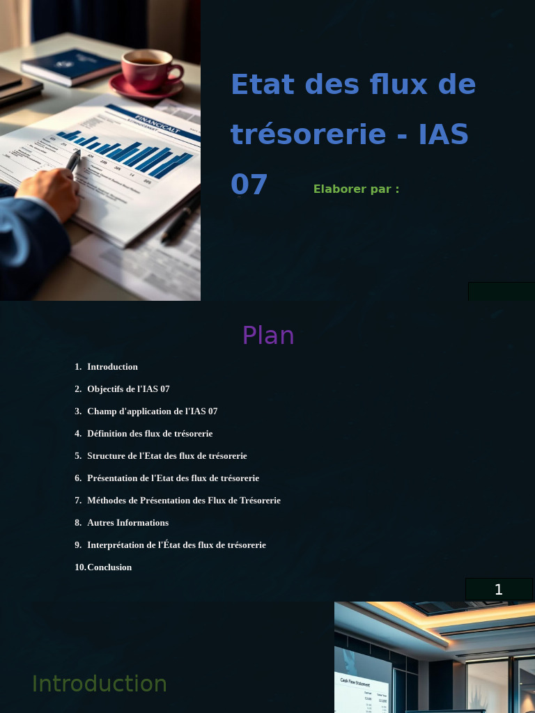 Etat-des-flux-de-tresorerie-IAS-07 | PDF | Normes internationales d ...