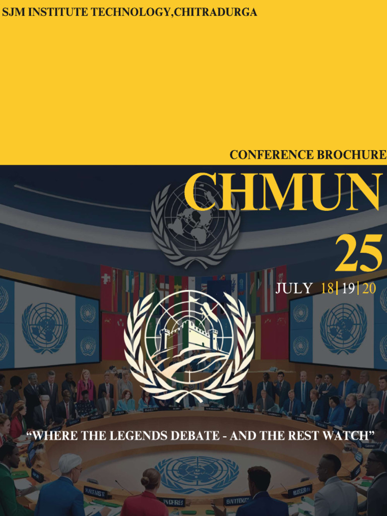CH MUN 2025 Brochure Invitation | PDF | United Nations | International ...