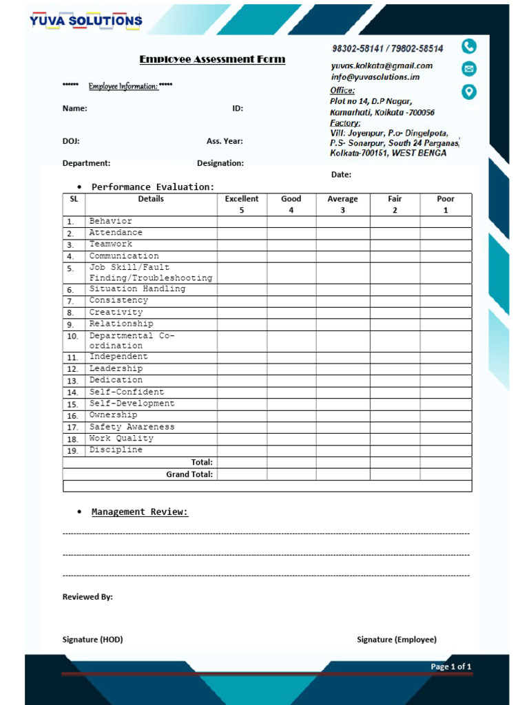 Assessment_Employee | PDF