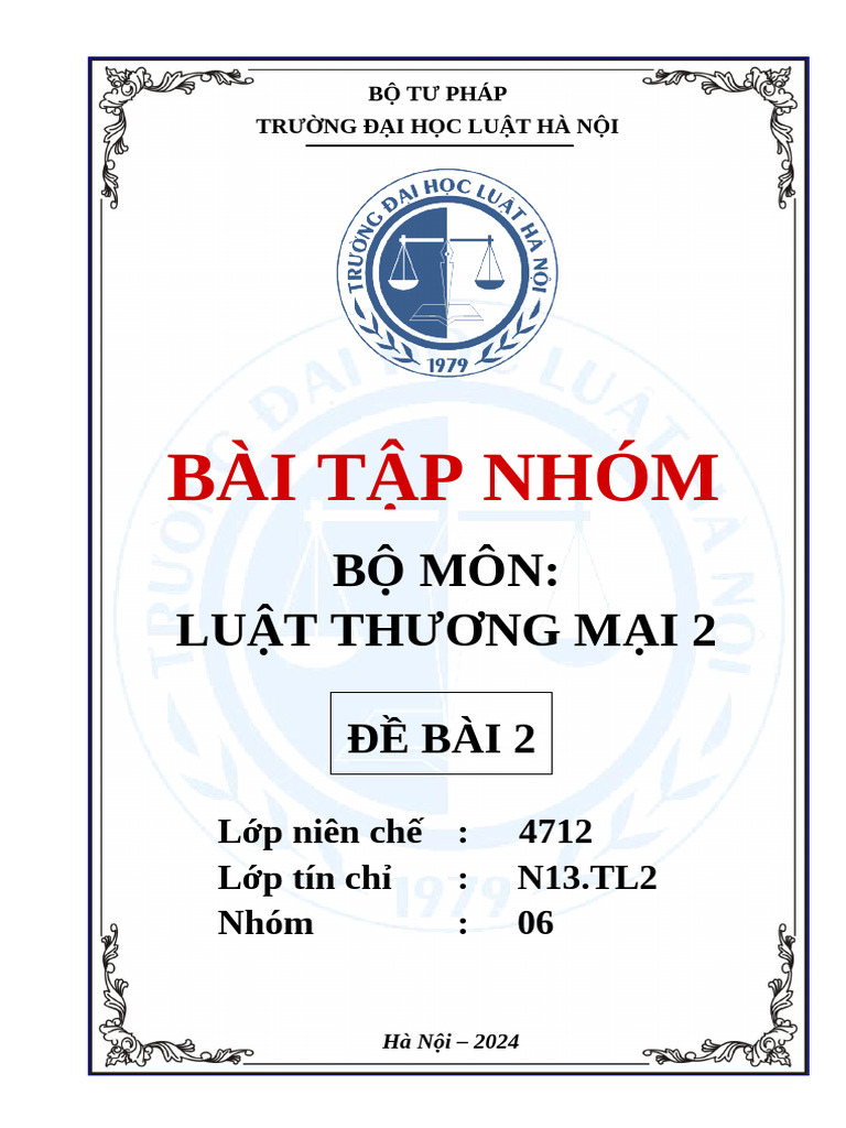 BTN Thương Mại 2 | PDF