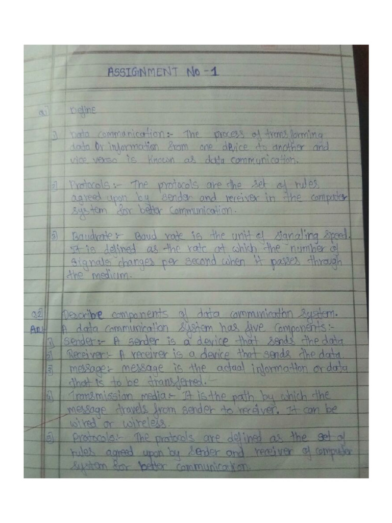 DCN Assignment | PDF