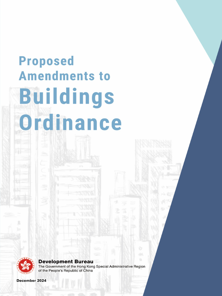 Proposed Amendments Buildings Ordinance | PDF