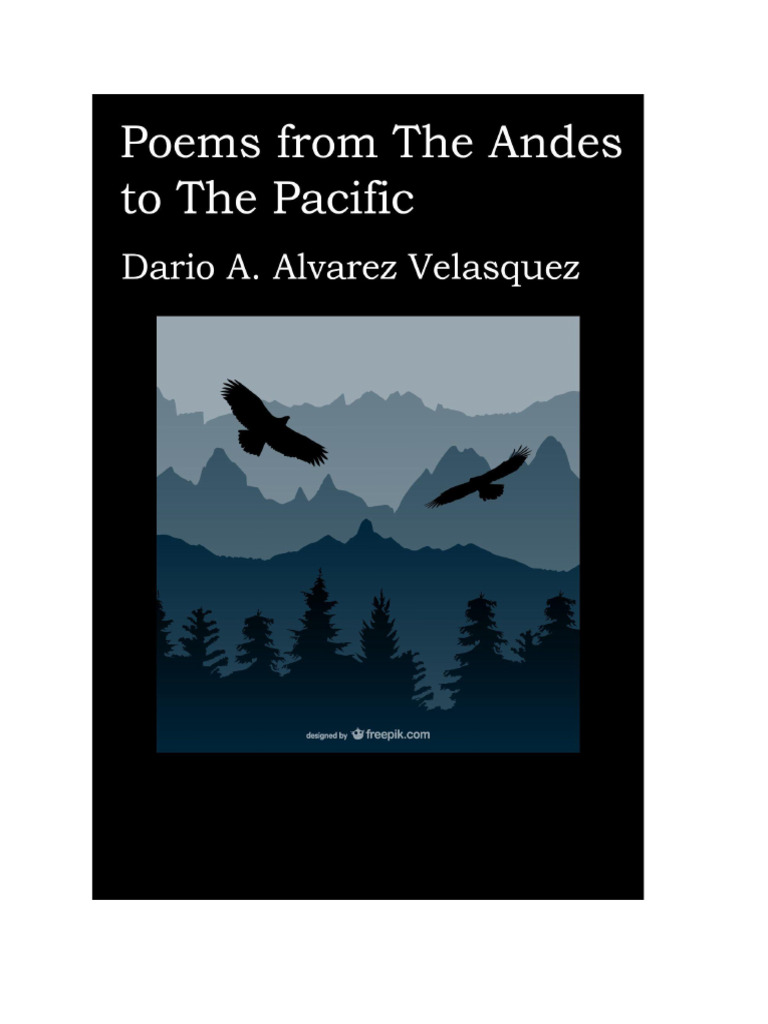 Poems From The Andes To The Pacific Mock Up | PDF