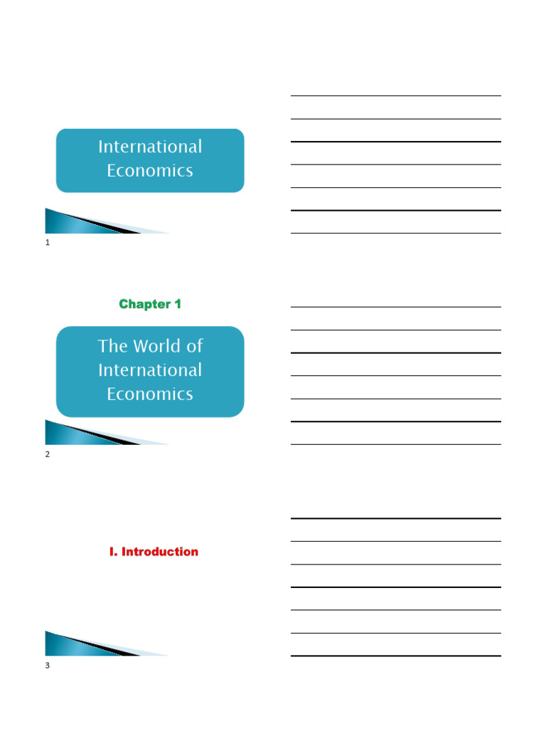 Understanding International Economics | PDF | Economies | Developing ...