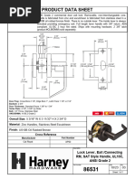Knoxbox3200 Specsheet Mkt-Kbspec-0019 W | PDF | Door | Building Engineering