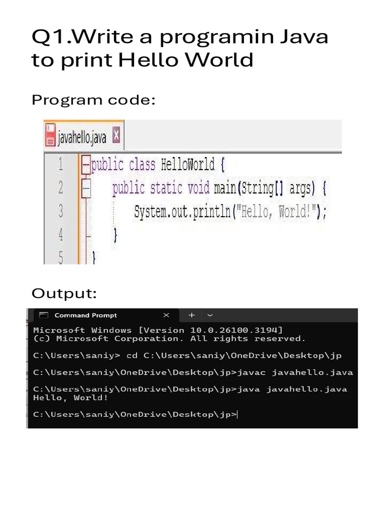 Saniya Javaprograms | PDF | String (Computer Science) | Method ...