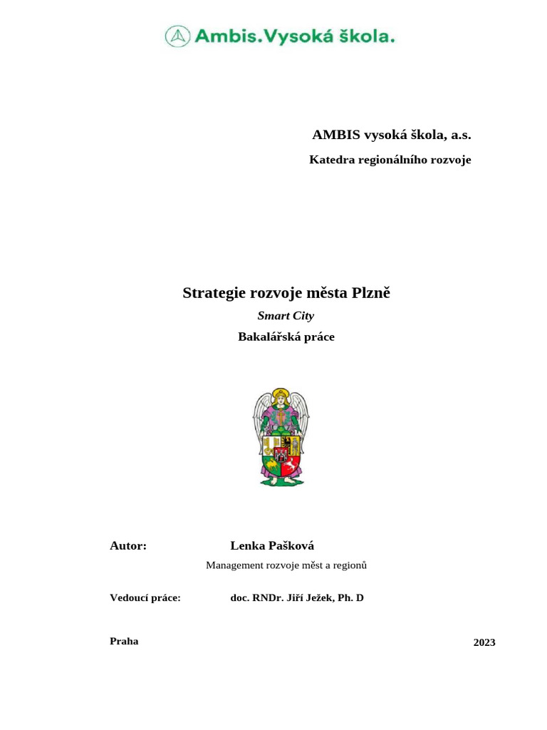 Strategie_rozvoje_mesta_Plzne_-_Lenka_Paskova_42714 | PDF