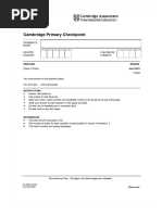 April 2023 English P2 Checkpoint Exam | PDF | Ellipsis