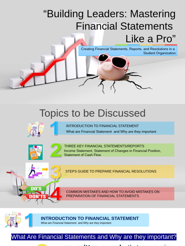 Financial Statement Presentation | PDF | Income Statement | Equity ...