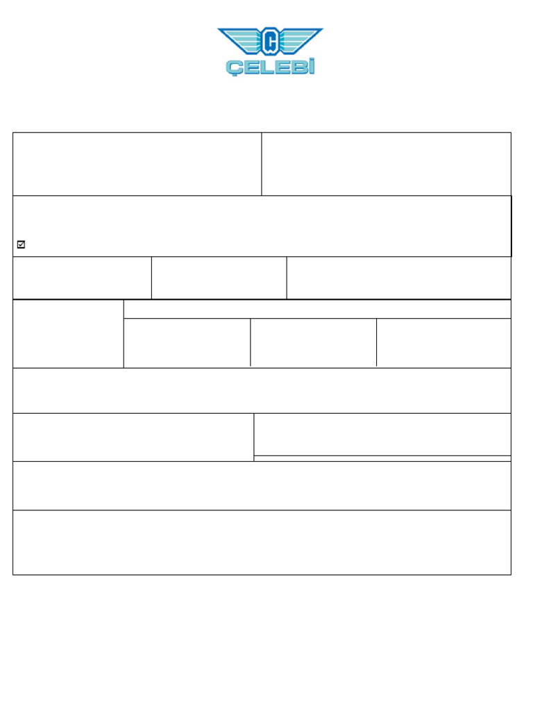Consignment Security Declaration Celebi Delhi Cargo Terminal Management ...