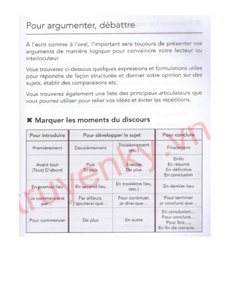 Expresssions Pour Eccrire | PDF