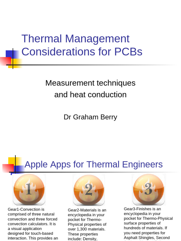 PCB Thermal Management Techniques | PDF | Printed Circuit Board ...