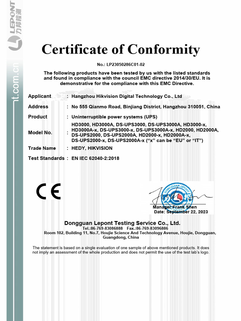 MA - Certificat | PDF