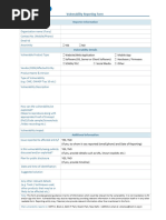 VAPT Report Template Overview | PDF