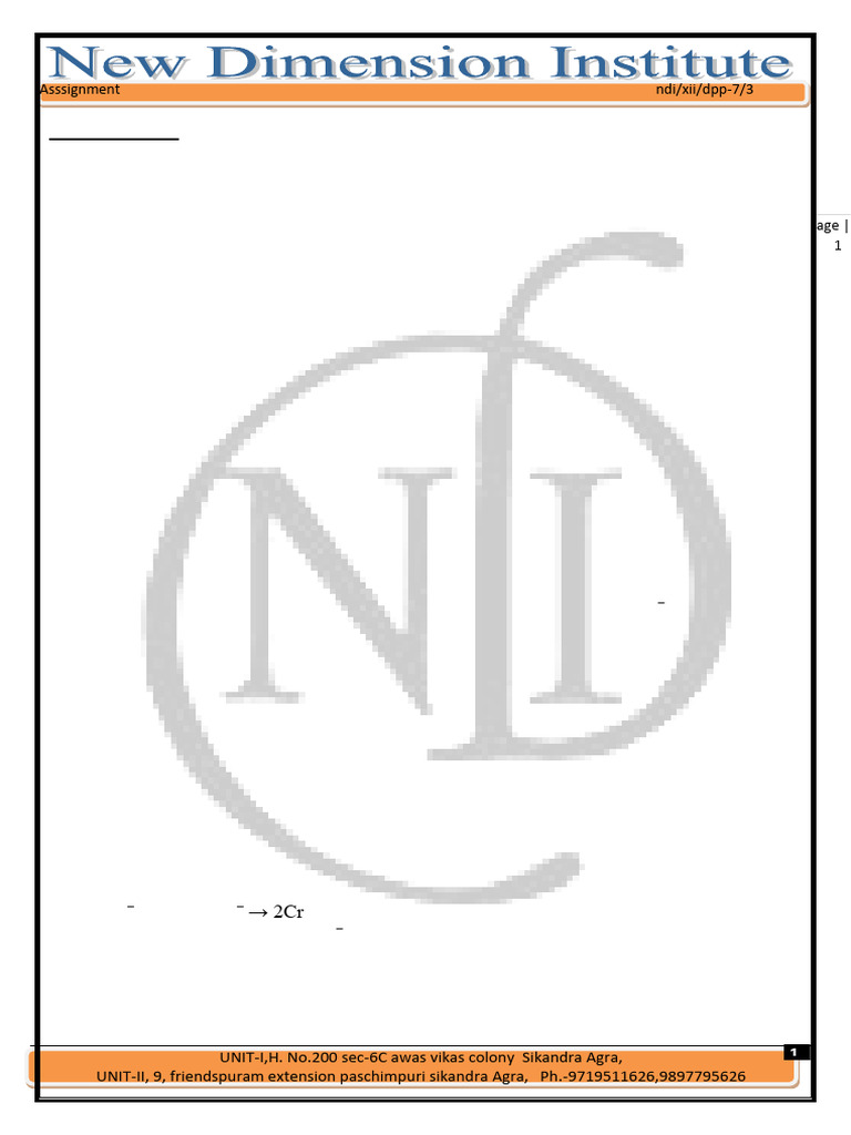 Electrolysis of CuSO4 and NaCl Solutions | PDF | Applied And ...