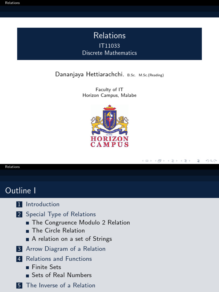 Lecture 06 - Discrete Mathematics | PDF | Function (Mathematics) | Algebra