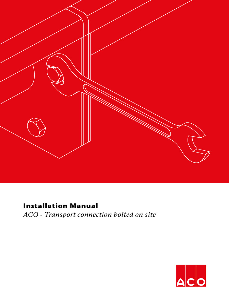 ACO Installation Manual Bolted | PDF