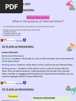 Informal Letters Csec Spanish Final-1-1 | PDF | Paragraph | Spanish ...