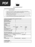 Pikitup Job Application Form 2025 | PDF | Recruitment | Government