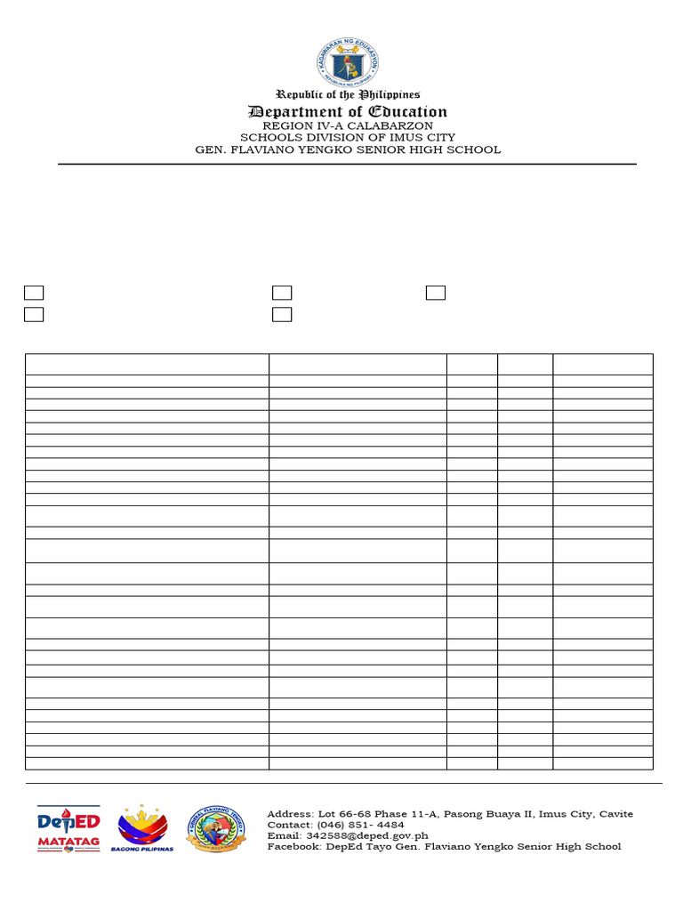 1simulation Checklist Work Immersion | PDF | Computing