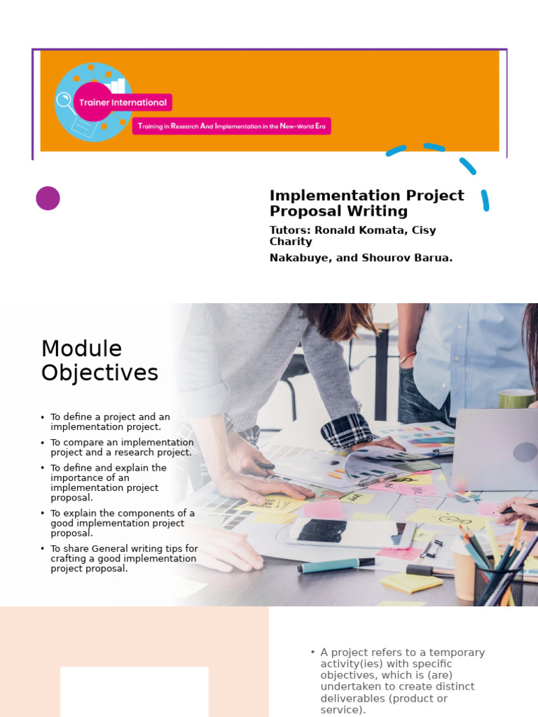 Implementation Project Proposal Writing | PDF | Cognition