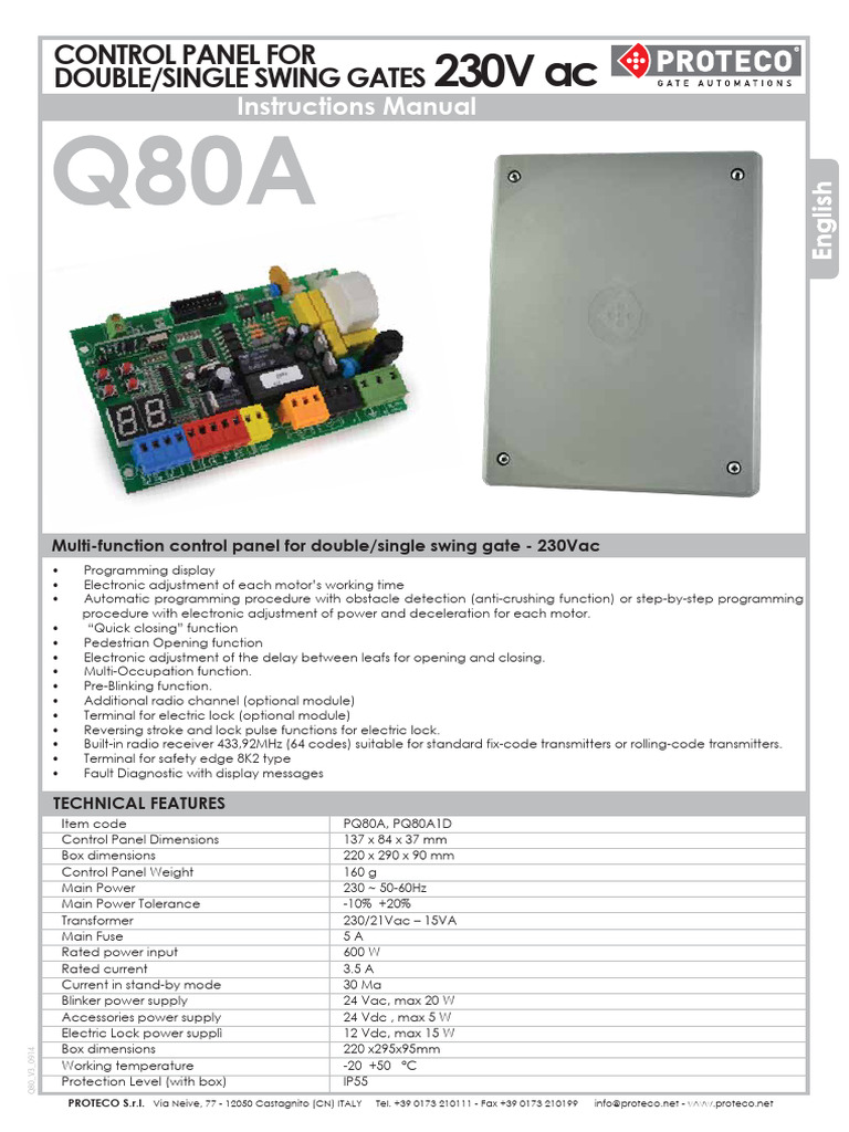 Q80A - Manual de Instalare | PDF | Electric Power | Information And Communications Technology