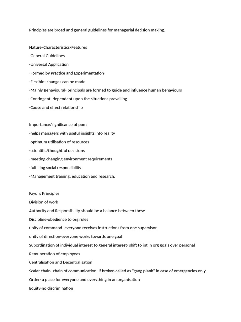 Principals of Management | PDF | Business