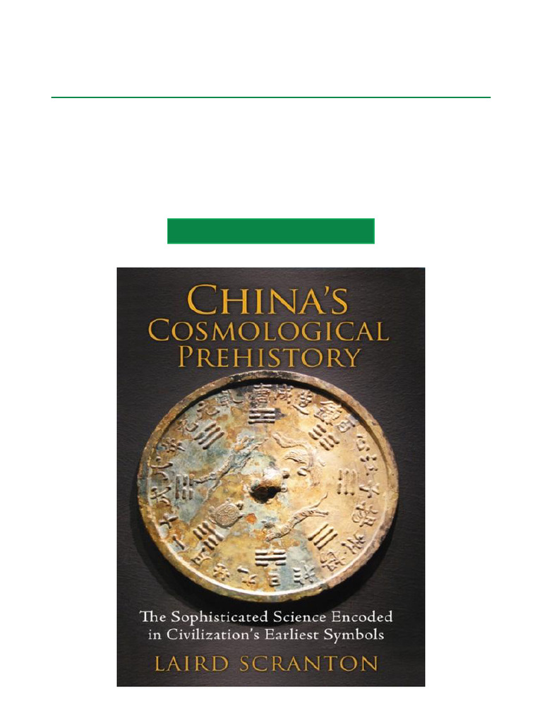 (PDF Ebook) China's Cosmological Prehistory The Sophisticated Science ...