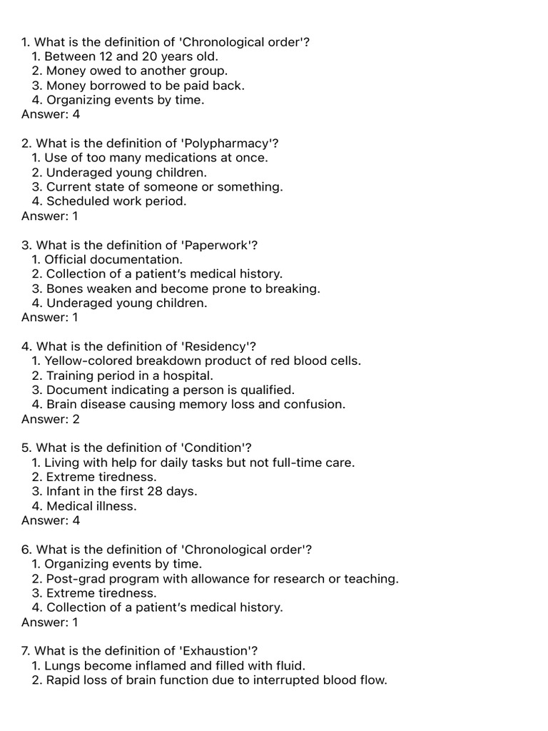 Medical MCQs 100 | PDF | Respiratory Diseases | Physical Examination