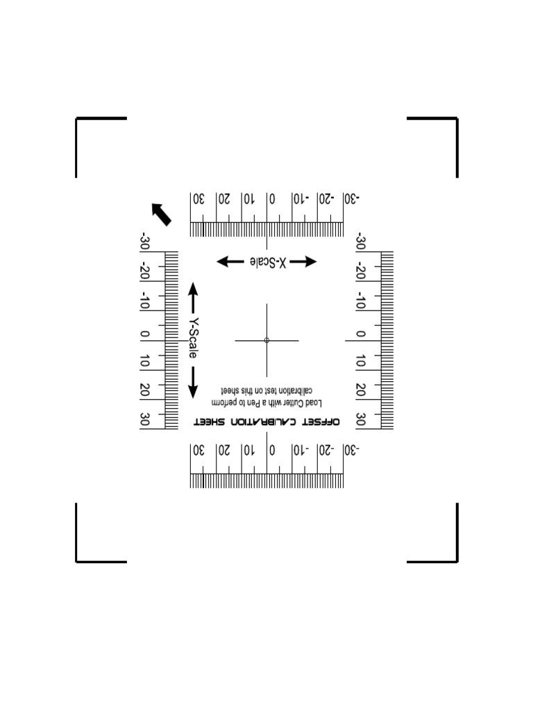 Auto-Mark Calibration Sheet | PDF