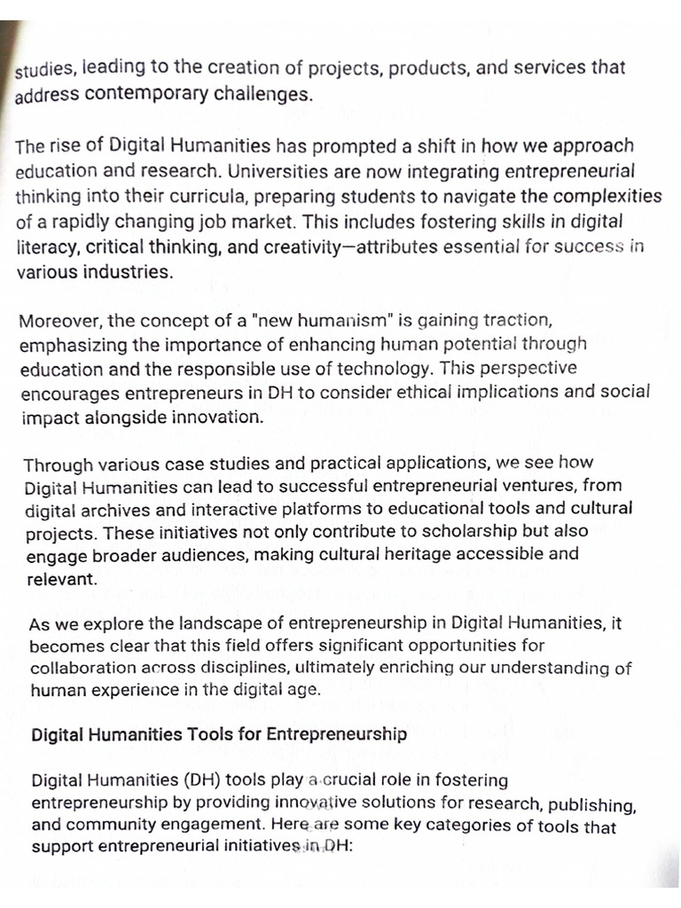 Digital Humanities 1 | PDF
