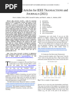 IEEE Project Report Structure | PDF | Biomarker | Machine Learning
