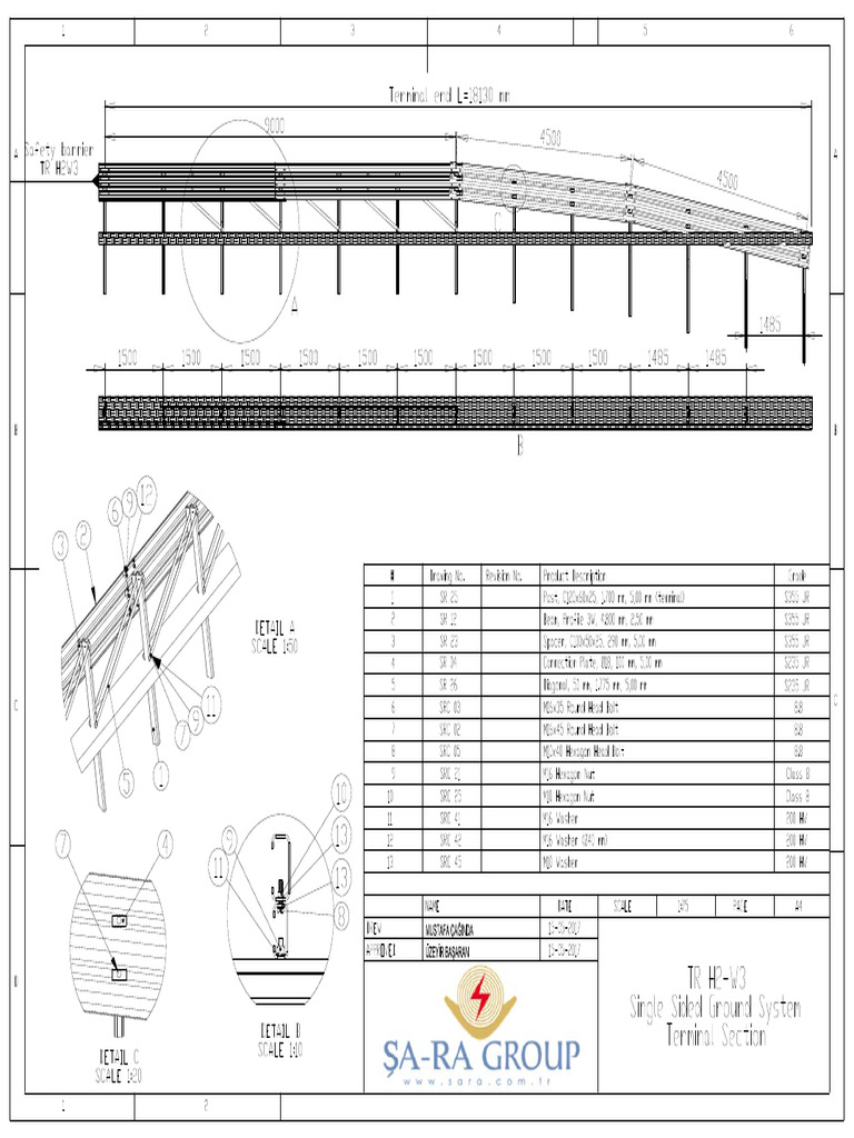 TR H2W3 Terminal Drawing | PDF
