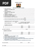 SHA Application Form | PDF