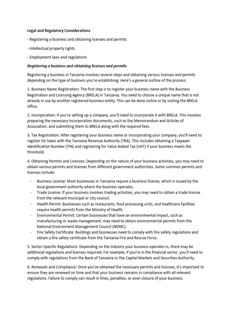 RMS121 Legal and Regulatory Considerations | PDF | Patent | Employment