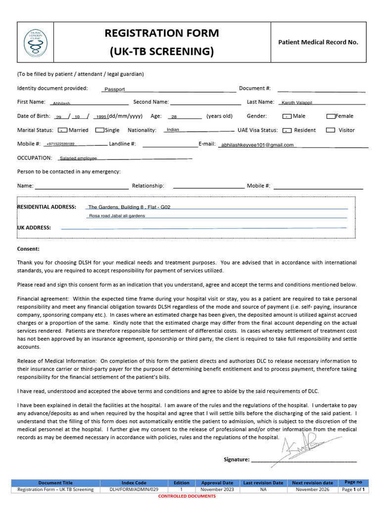 DLH Form Admin 029 - Uk DLC Registration Form | PDF | Insurance | Payments