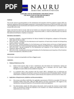FFA Maintenance Guidelines per MSC.1/Circ.1432 | PDF | Equipment ...