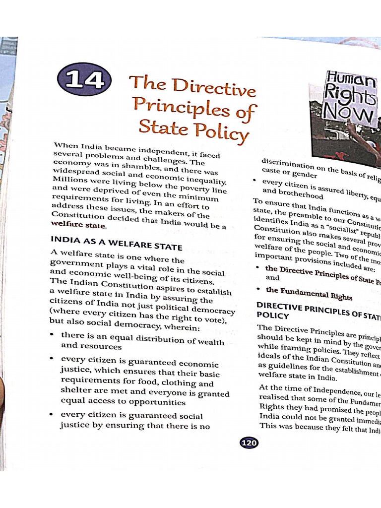 Directive Principles of State Policy | PDF