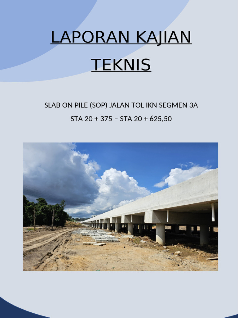 Laporan Kajian Teknis Sop 3a New | PDF