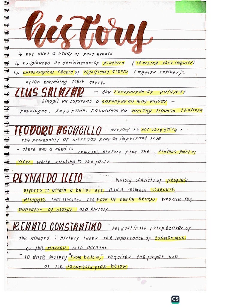 Riph Notes 1-3 | PDF