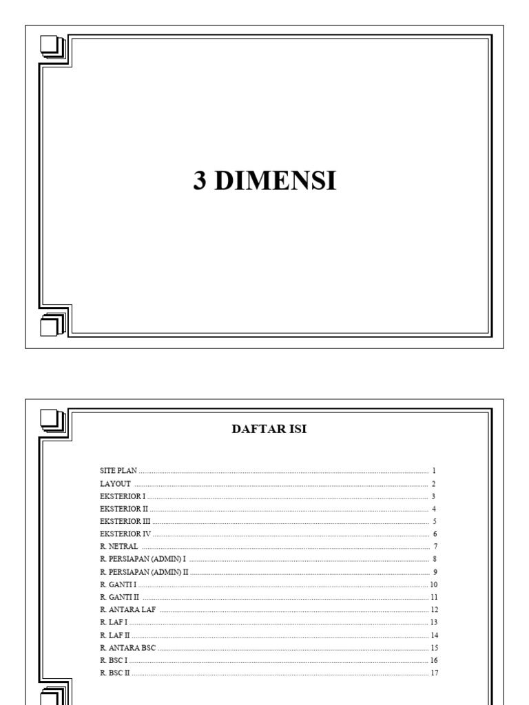 Contoh Hasil Render | PDF