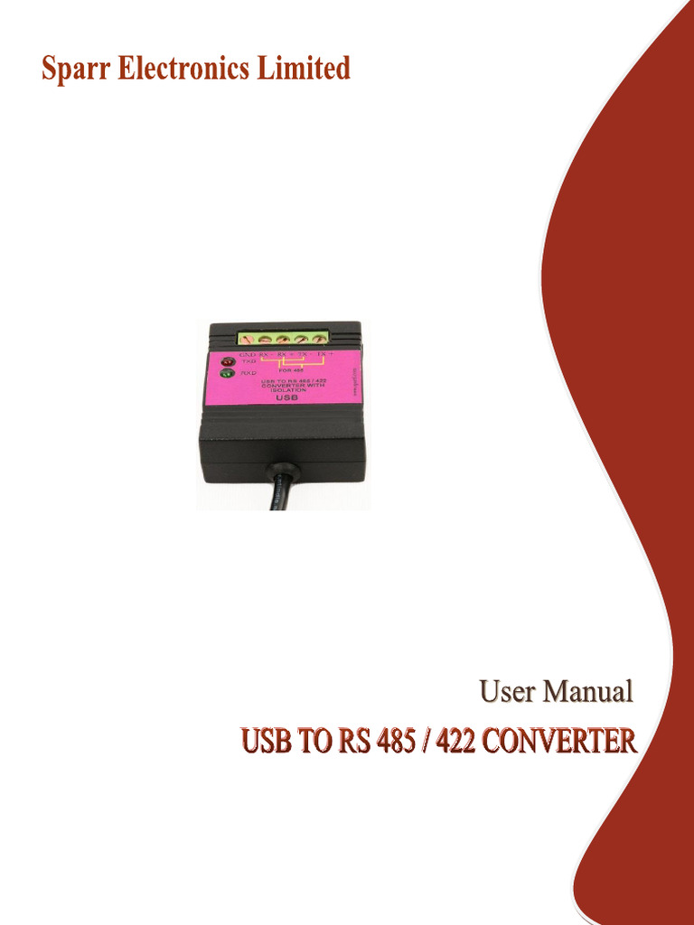 Usb To RS485 | PDF | Usb | Computer Architecture