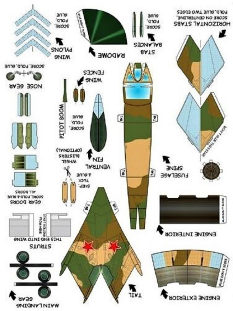 Binder2 MiG-21 3 SCH 2 Sheet Each | PDF