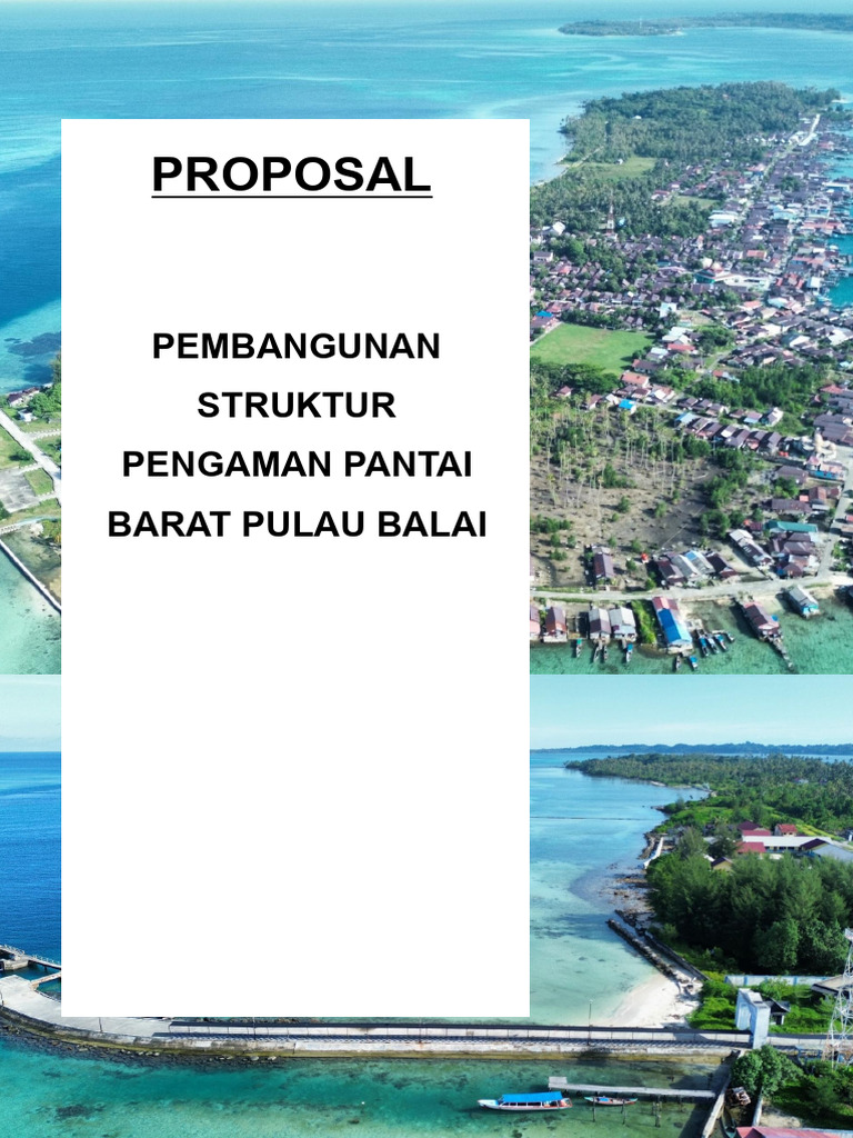 PROPOSAL USULAN PEMBANGUNAN Pembangunan Struktur Pengaman Pantai Barat ...