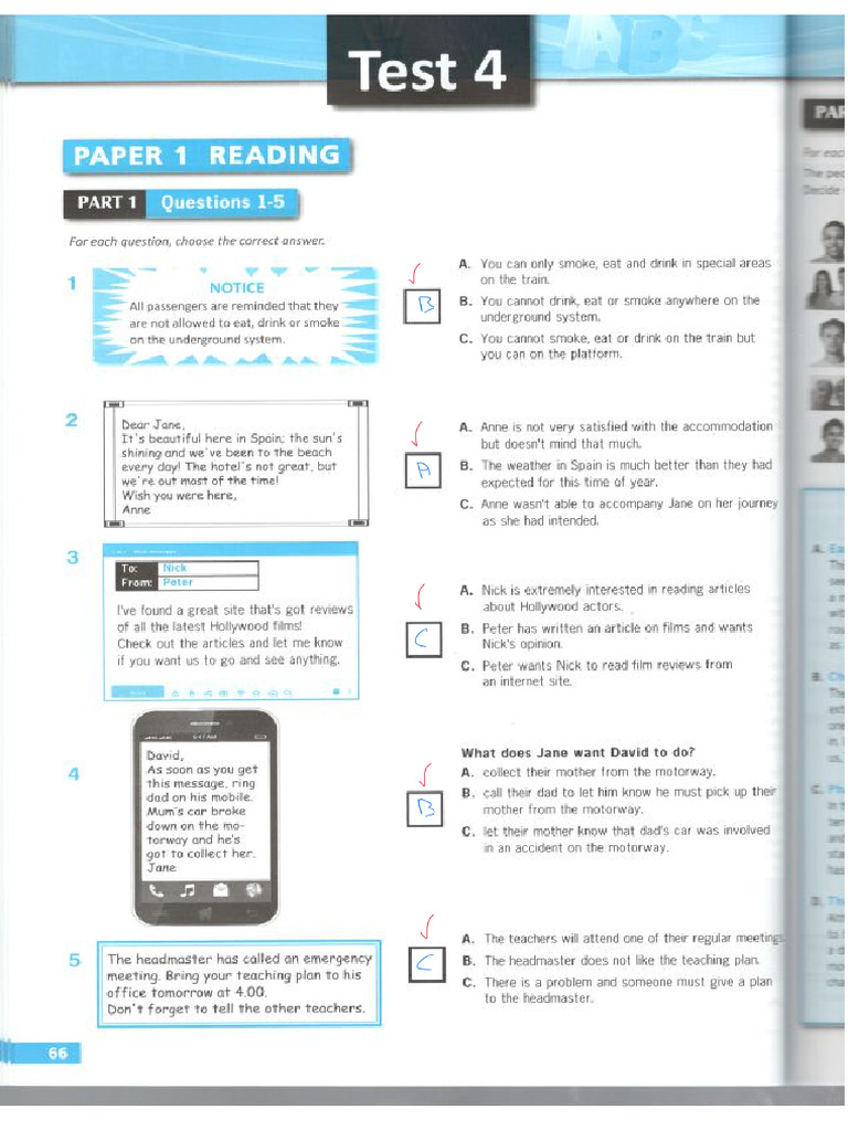 Reading 4 Succeed | PDF