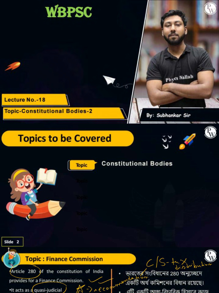 Polity 18 - Class Notes Polity | PDF