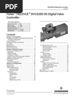 FieldVue DVC6200 Bulletin | PDF | Actuator | Instrumentation
